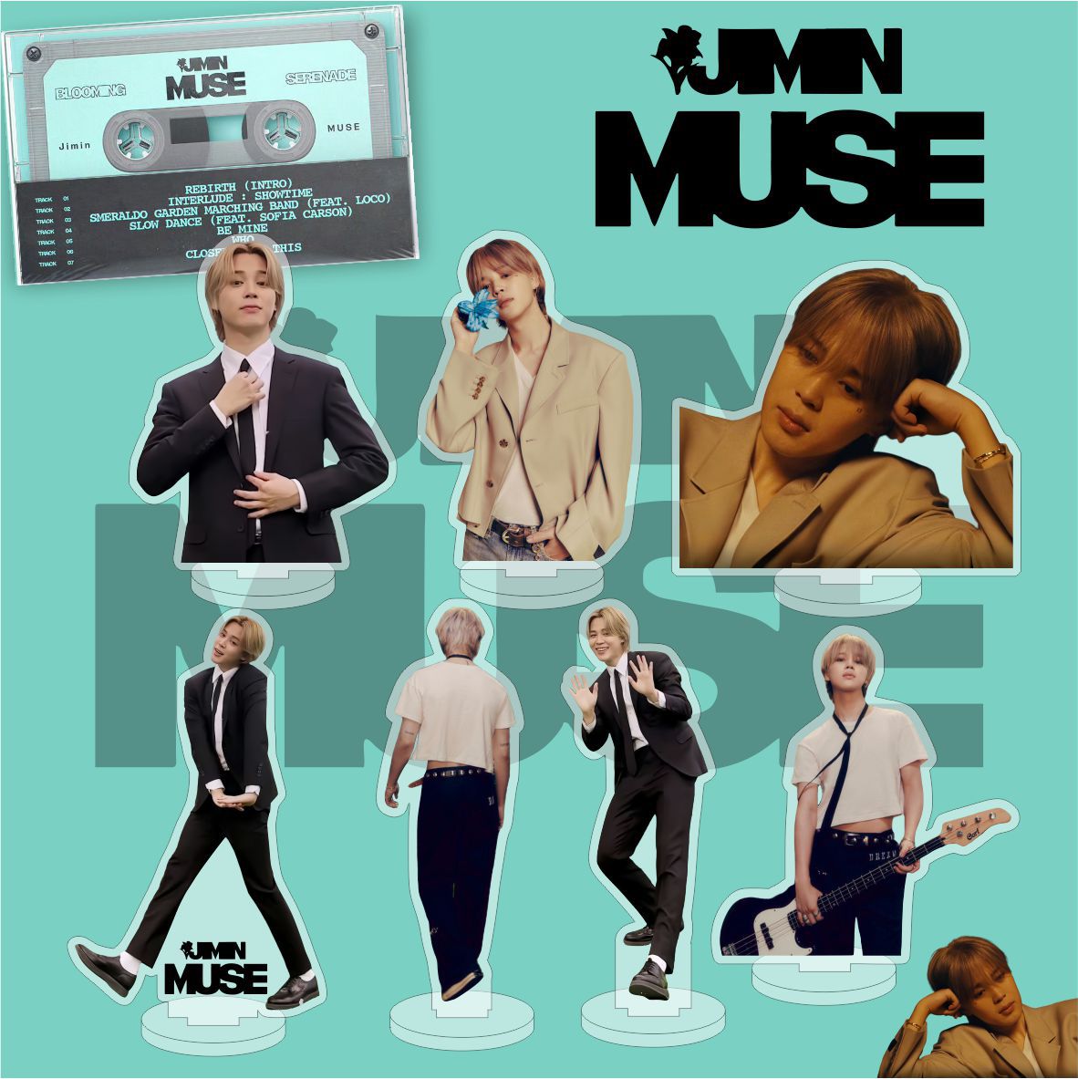 JIMIN 'MUSE' STAND (Pack 2) – Sevennn