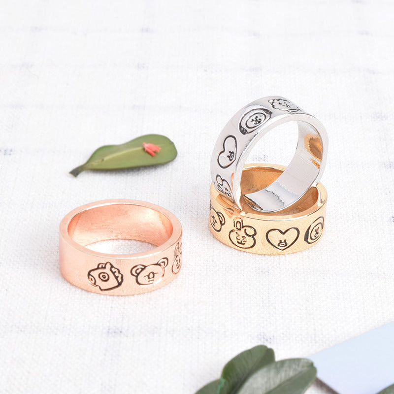 BTS BT21 Rings – Sevennn