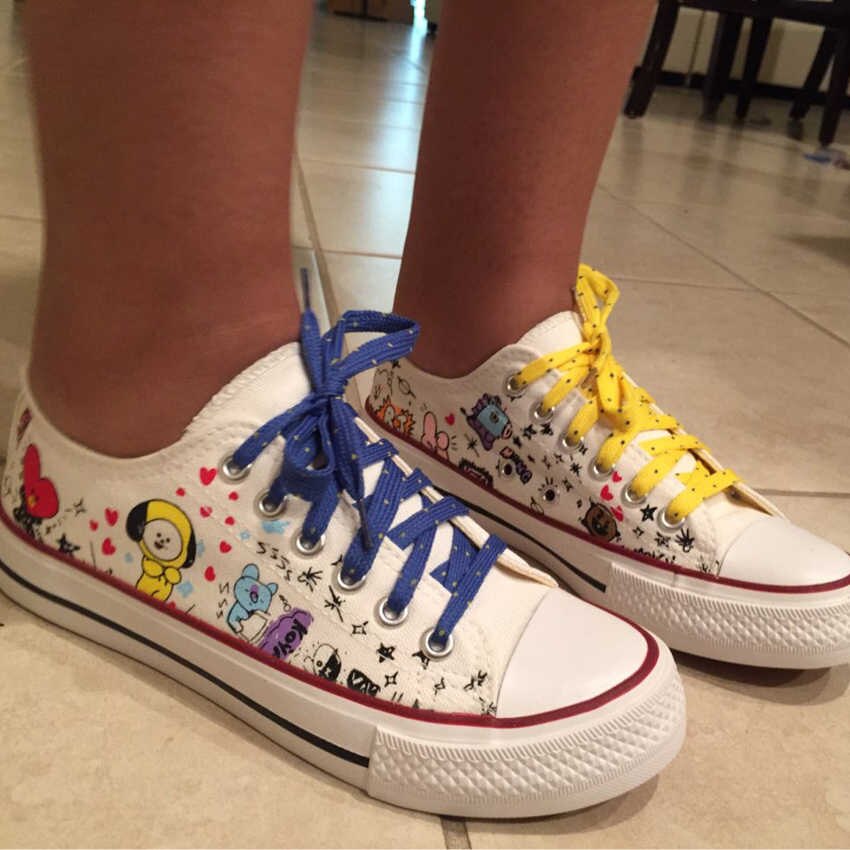 BTS BT21 CASUAL CUTE SHOES – Sevennn
